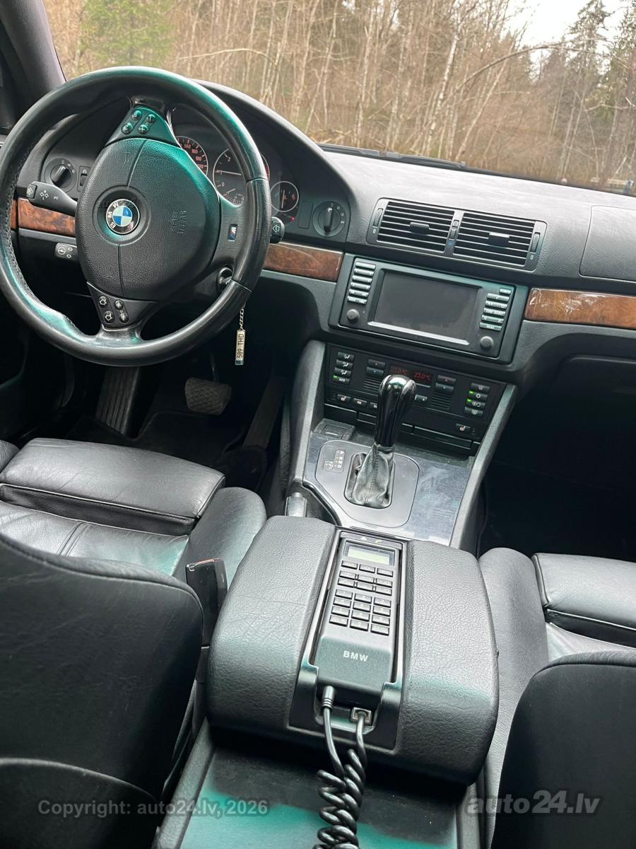 Grey BMW 5 Series 1999 in Tallinn, with an engine capacity of 2.90 L and mileage of 300 thousand km for 5000 €, photo 11 on AUTOMOTO.COM.LV