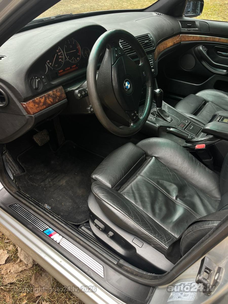 Grey BMW 5 Series 1999 in Tallinn, with an engine capacity of 2.90 L and mileage of 300 thousand km for 5000 €, photo 14 on AUTOMOTO.COM.LV