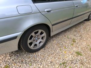 Grey BMW 5 Series 2001 in Tallinn, with an engine capacity of 2.90 L and mileage of 391 thousand km for 2300 €, photo 17 on AUTOMOTO.COM.LV