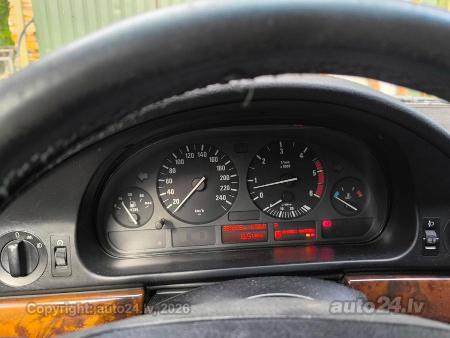 Grey BMW 5 Series 2001 in Tallinn, with an engine capacity of 2.90 L and mileage of 391 thousand km for 2300 €, photo 40 on AUTOMOTO.COM.LV