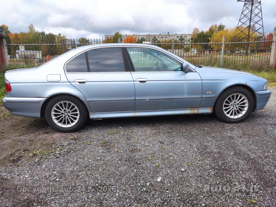 Grey BMW 5 Series 2002 in Tallinn, with an engine capacity of 2.90 L and mileage of 314 thousand km for 1499 €, photo 7 on AUTOMOTO.COM.LV