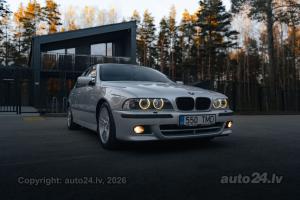 Pelēks BMW 5 Series 2002 Tallina, ar dzinēja tilpumu 2.50 L un nobraukumu 322 tūkst. km par 12000 €, foto  vietnē AUTOMOTO.COM.LV