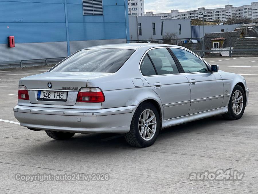 Pelēks BMW 5 Series 2003 Narva, ar dzinēja tilpumu 2.00 L un nobraukumu 347 tūkst. km par 999 €, foto 7 vietnē AUTOMOTO.COM.LV