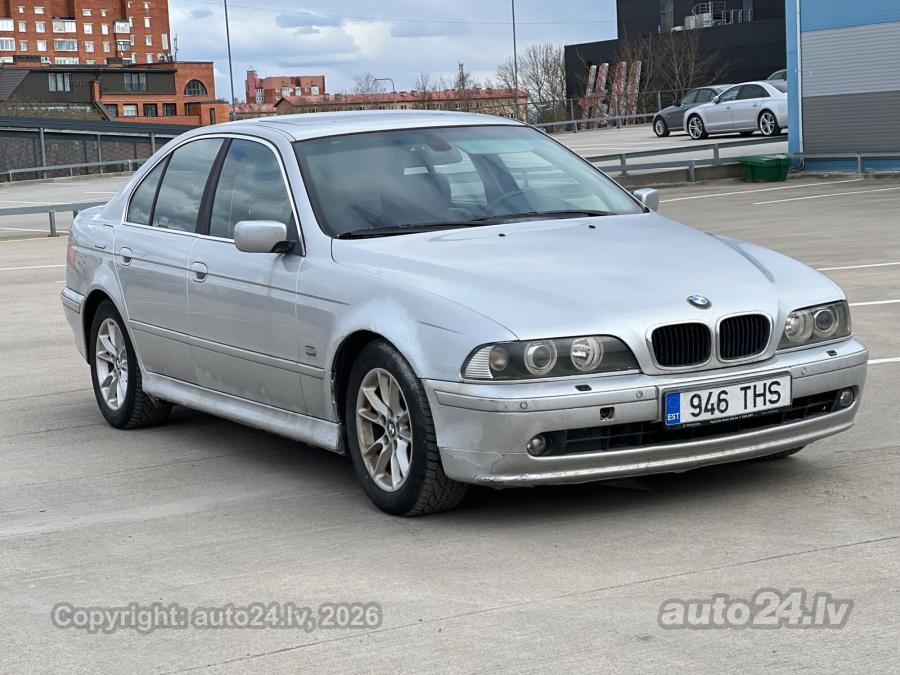 Pelēks BMW 5 Series 2003 Narva, ar dzinēja tilpumu 2.00 L un nobraukumu 347 tūkst. km par 999 €, foto 8 vietnē AUTOMOTO.COM.LV
