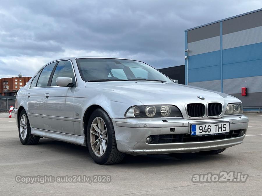 Pelēks BMW 5 Series 2003 Narva, ar dzinēja tilpumu 2.00 L un nobraukumu 347 tūkst. km par 999 €, foto 12 vietnē AUTOMOTO.COM.LV