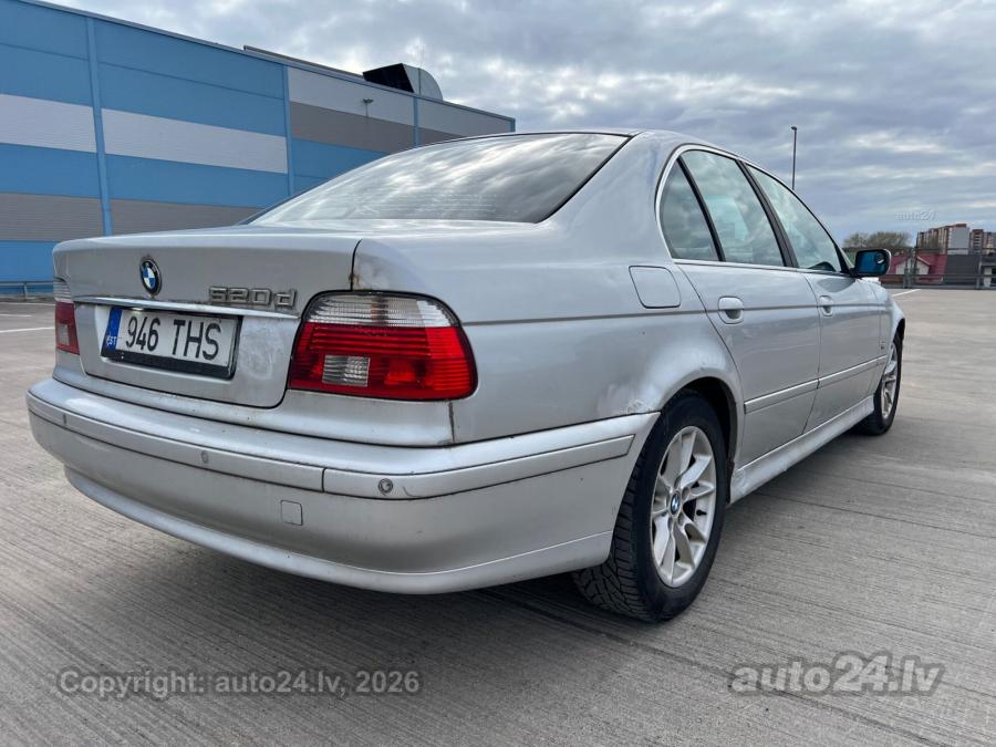 Pelēks BMW 5 Series 2003 Narva, ar dzinēja tilpumu 2.00 L un nobraukumu 347 tūkst. km par 999 €, foto 13 vietnē AUTOMOTO.COM.LV