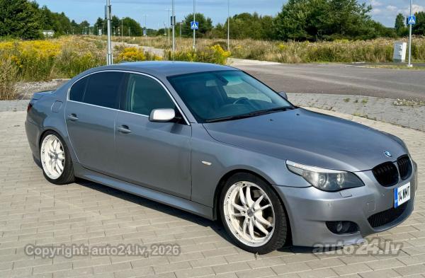 Grey BMW 5 Series 2003 in Tallinn, with an engine capacity of 3.00 L and mileage of 449 thousand km for 4199 €, photo 2 on AUTOMOTO.COM.LV