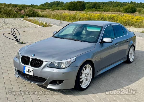 Grey BMW 5 Series 2003 in Tallinn, with an engine capacity of 3.00 L and mileage of 449 thousand km for 4199 €, photo 4 on AUTOMOTO.COM.LV