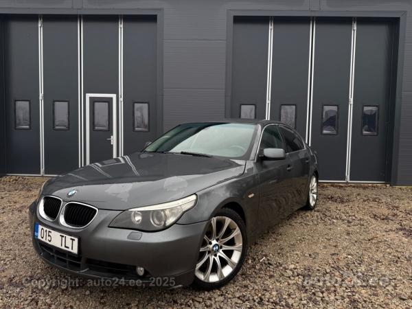 Pelēks BMW 5 Series 2004 Tallina, ar dzinēja tilpumu 2.50 L un nobraukumu 360 tūkst. km par 2550 €, foto 1 vietnē AUTOMOTO.COM.LV