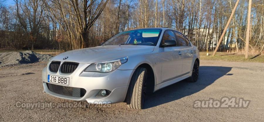 Grey BMW 5 Series 2004 in Tallinn, with an engine capacity of 3.00 L and mileage of 421 thousand km for 5999 €, photo 2 on AUTOMOTO.COM.LV
