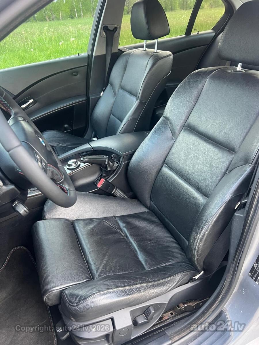 Pelēks BMW 5 Series 2004 Rīga, ar dzinēja tilpumu 2.20 L un nobraukumu 293 tūkst. km par 3000 €, foto 10 vietnē AUTOMOTO.COM.LV