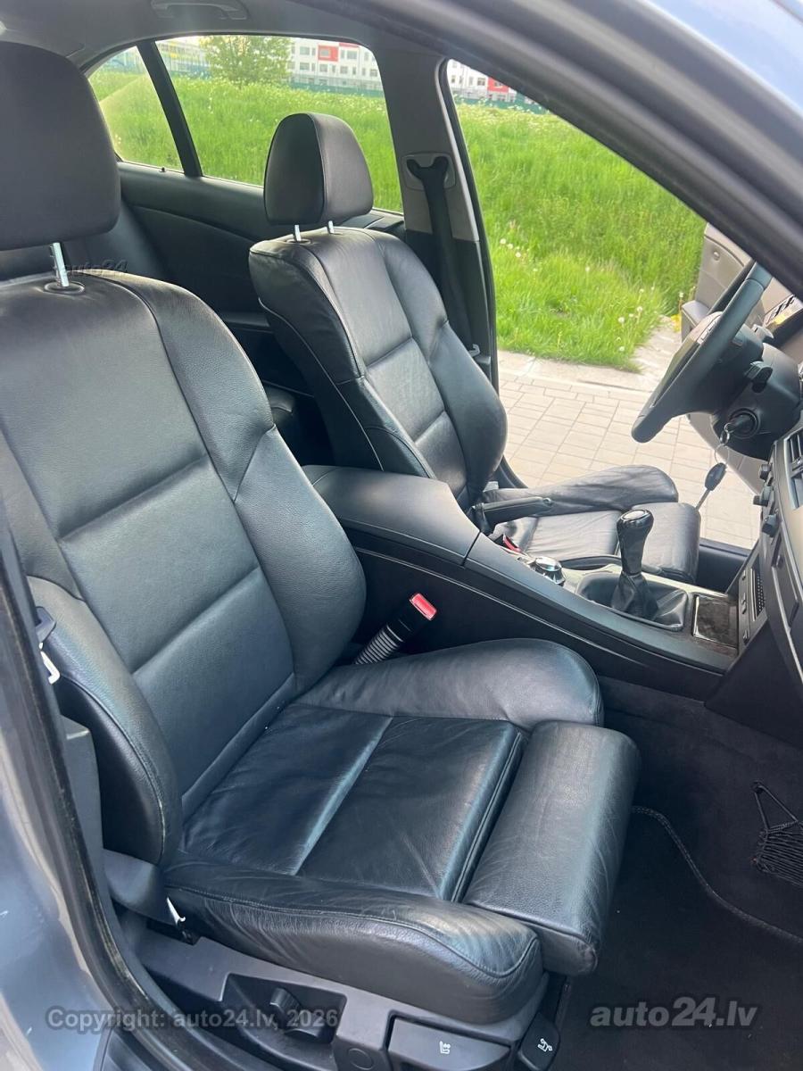 Pelēks BMW 5 Series 2004 Rīga, ar dzinēja tilpumu 2.20 L un nobraukumu 293 tūkst. km par 3000 €, foto 11 vietnē AUTOMOTO.COM.LV