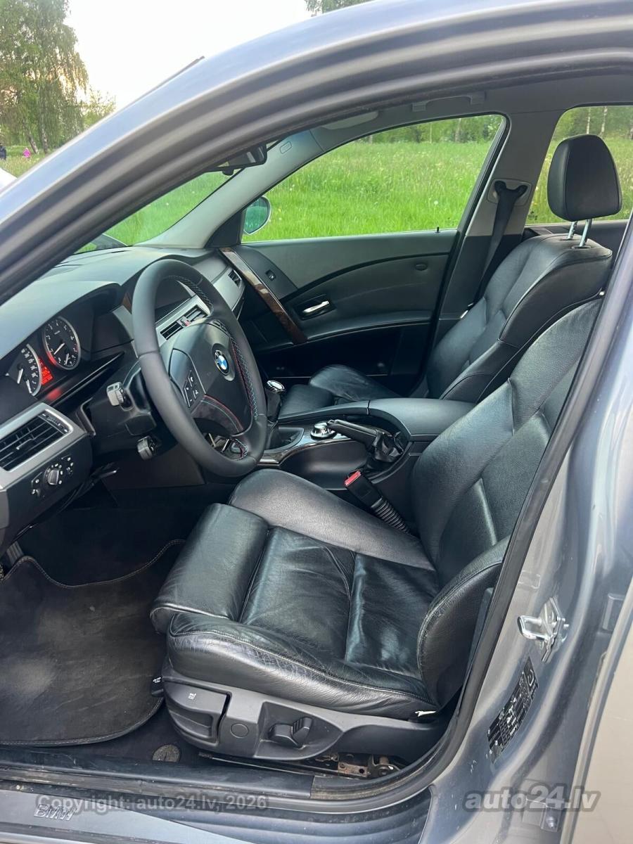 Pelēks BMW 5 Series 2004 Rīga, ar dzinēja tilpumu 2.20 L un nobraukumu 293 tūkst. km par 3000 €, foto 12 vietnē AUTOMOTO.COM.LV
