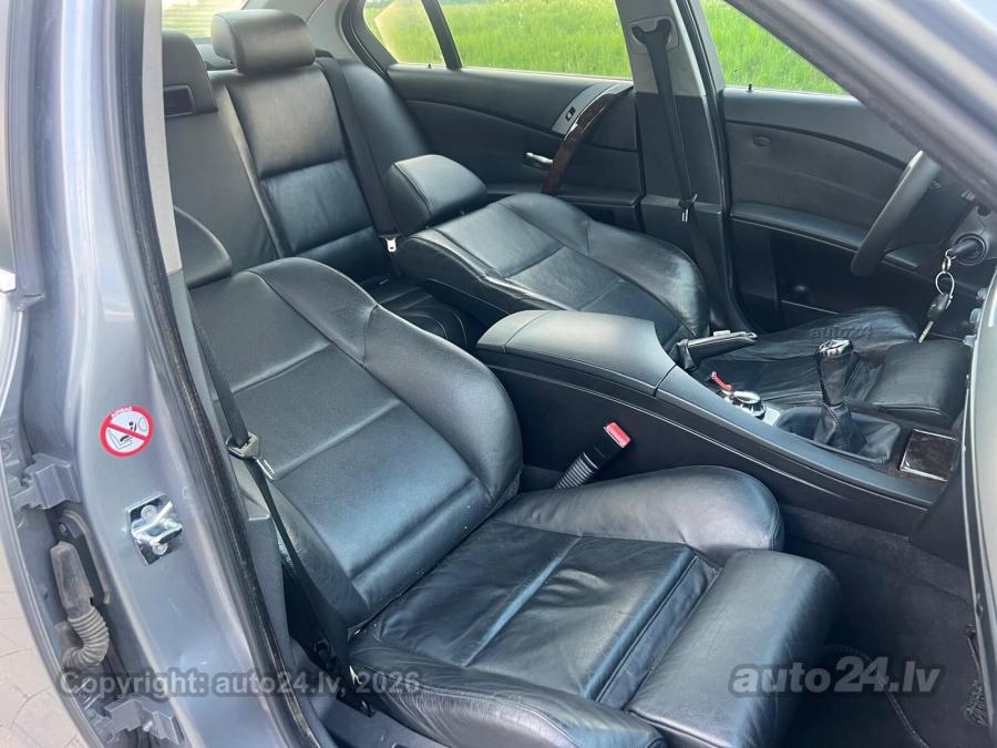 Pelēks BMW 5 Series 2004 Rīga, ar dzinēja tilpumu 2.20 L un nobraukumu 293 tūkst. km par 3000 €, foto 13 vietnē AUTOMOTO.COM.LV