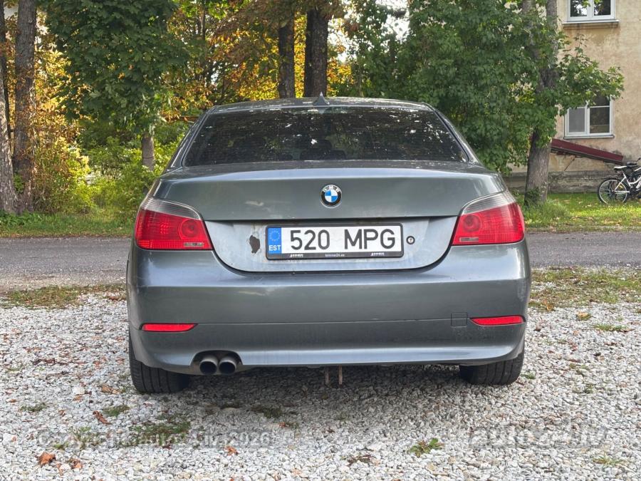 Grey BMW 5 Series 2004 in Kehra, with an engine capacity of 2.20 L and mileage of 375 thousand km for 3800 €, photo 6 on AUTOMOTO.COM.LV