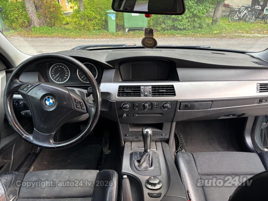 Grey BMW 5 Series 2004 in Kehra, with an engine capacity of 2.20 L and mileage of 375 thousand km for 3800 €, photo 10 on AUTOMOTO.COM.LV