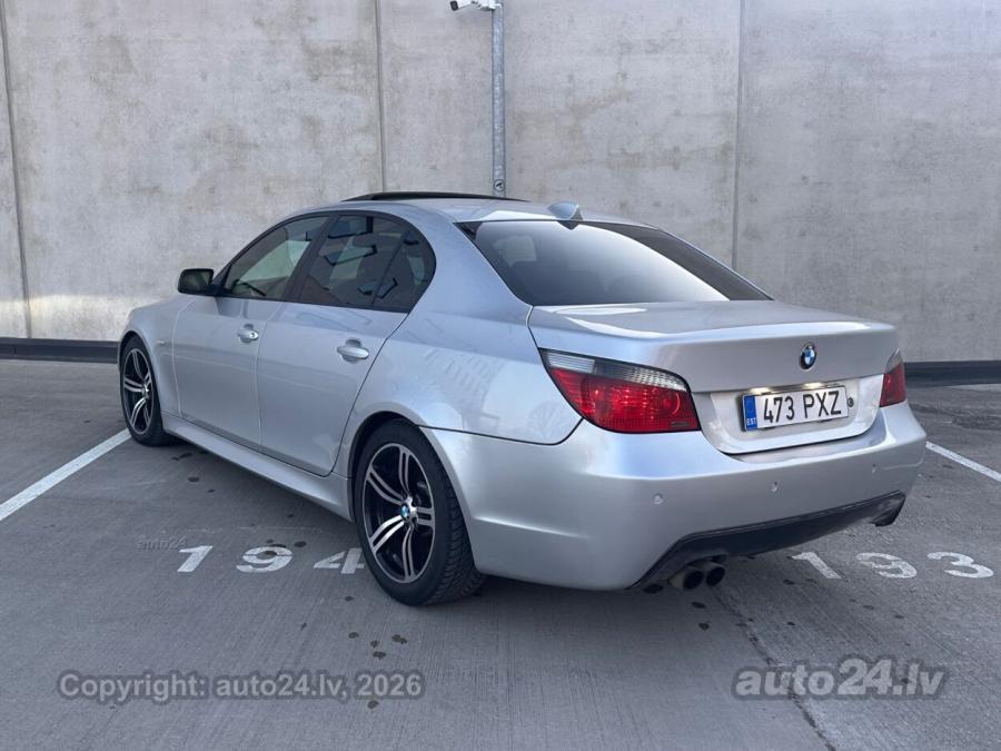 Pelēks BMW 5 Series 2005 Tallina, ar dzinēja tilpumu 3.00 L un nobraukumu 372 tūkst. km par 7290 €, foto 2 vietnē AUTOMOTO.COM.LV