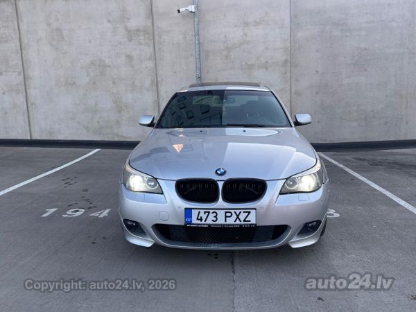 Grey BMW 5 Series 2005 in Tallinn, with an engine capacity of 3.00 L and mileage of 372 thousand km for 7290 €, photo 6 on AUTOMOTO.COM.LV