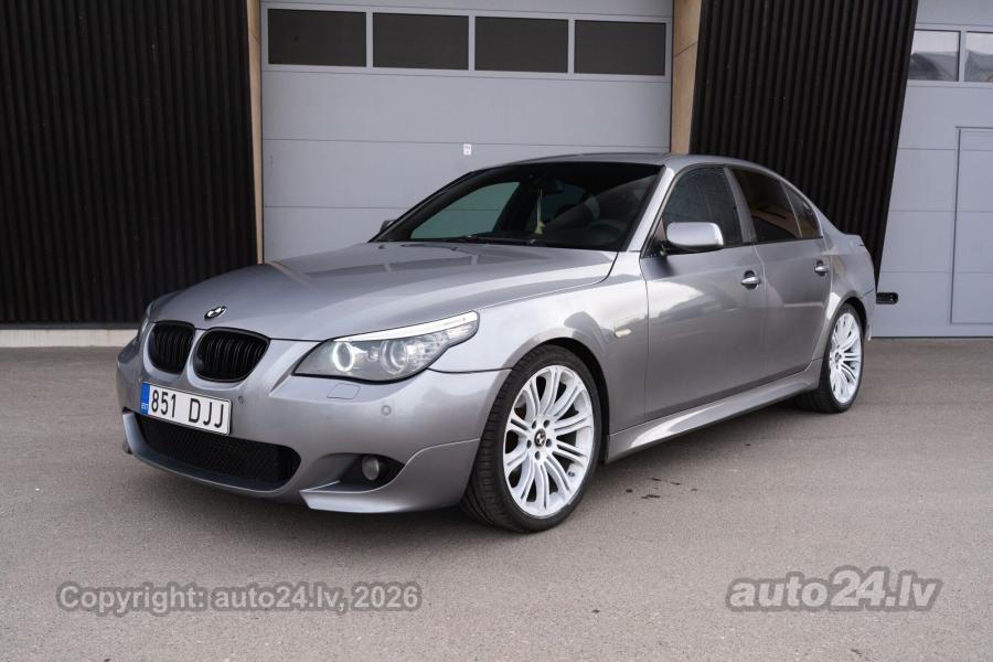 Grey BMW 5 Series 2005 in Tartu, with an engine capacity of 2.50 L and mileage of 0 thousand km for 4400 €, photo 4 on AUTOMOTO.COM.LV