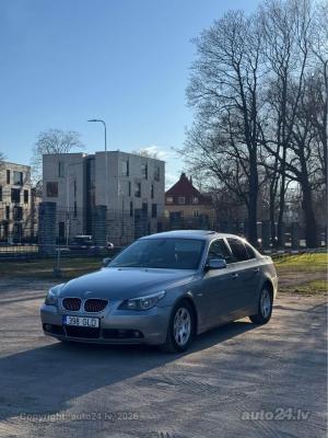 Grey BMW 5 Series 2005 in Tallinn, with an engine capacity of 3.00 L and mileage of 424 thousand km for 4100 €, photo  on AUTOMOTO.COM.LV