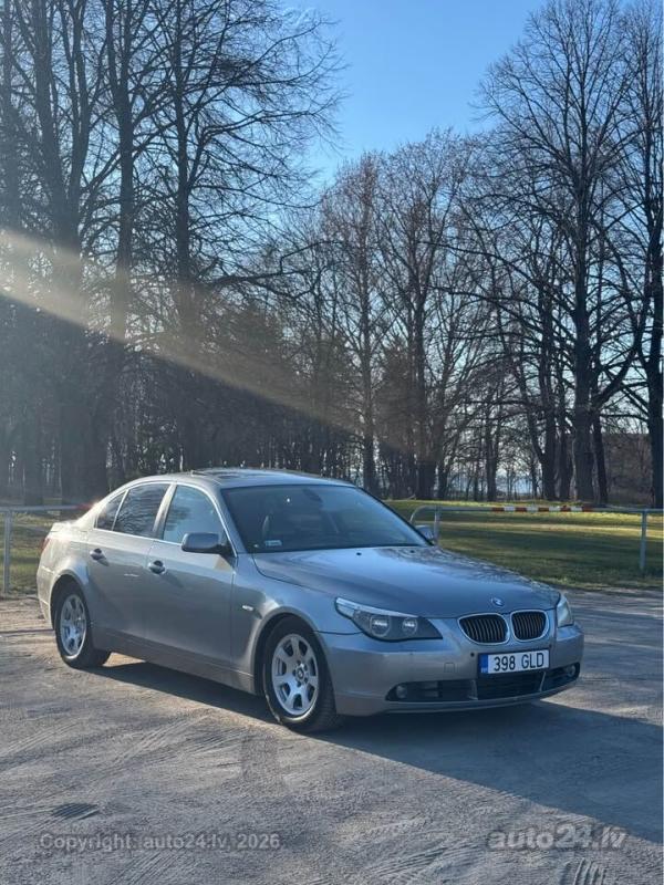 Grey BMW 5 Series 2005 in Tallinn, with an engine capacity of 3.00 L and mileage of 424 thousand km for 4100 €, photo 3 on AUTOMOTO.COM.LV