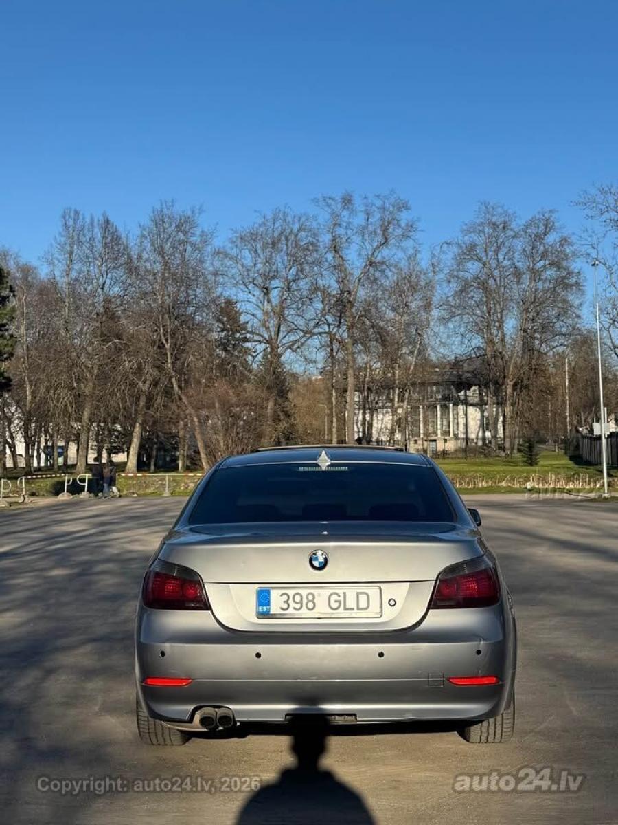Grey BMW 5 Series 2005 in Tallinn, with an engine capacity of 3.00 L and mileage of 424 thousand km for 4100 €, photo 7 on AUTOMOTO.COM.LV