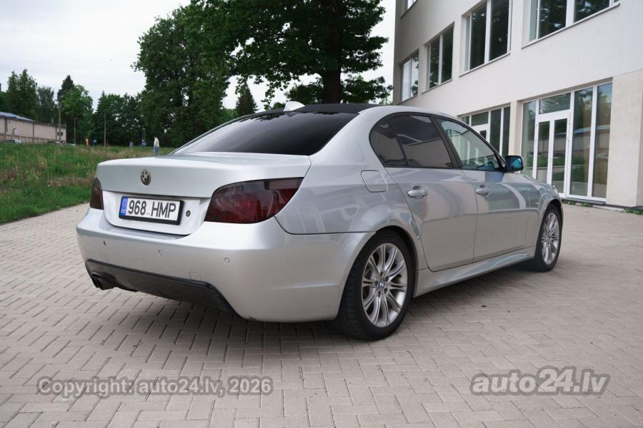 Grey BMW 5 Series 2005 in Tartu, with an engine capacity of 3.00 L and mileage of 0 thousand km for 5400 €, photo 7 on AUTOMOTO.COM.LV