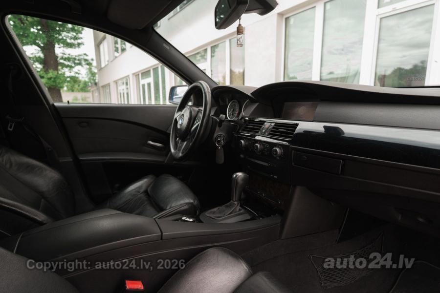 Grey BMW 5 Series 2005 in Tartu, with an engine capacity of 3.00 L and mileage of 0 thousand km for 5400 €, photo 10 on AUTOMOTO.COM.LV