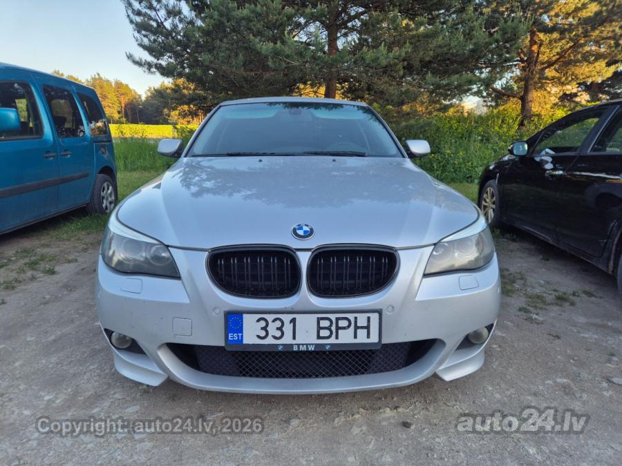 Серый БМВ 5 Серия 2005 в Таллин, объемом двигателя 2.50 л и пробегом 0 тыс. км за 3999 €, фото 1 на AUTOMOTO.COM.LV