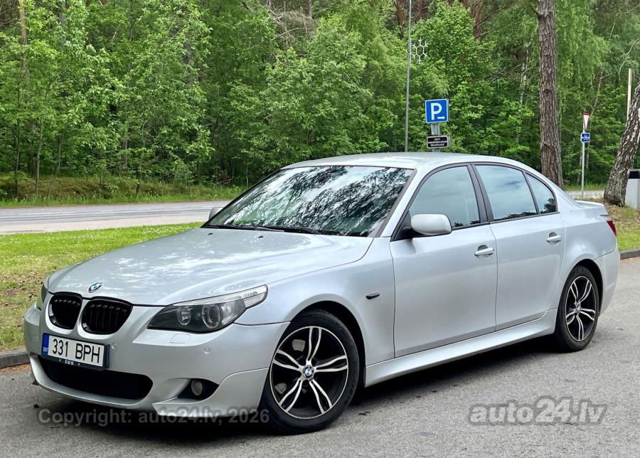 Pelēks BMW 5 Series 2005 Tallina, ar dzinēja tilpumu 2.50 L un nobraukumu 0 tūkst. km par 3790 €, foto 3 vietnē AUTOMOTO.COM.LV
