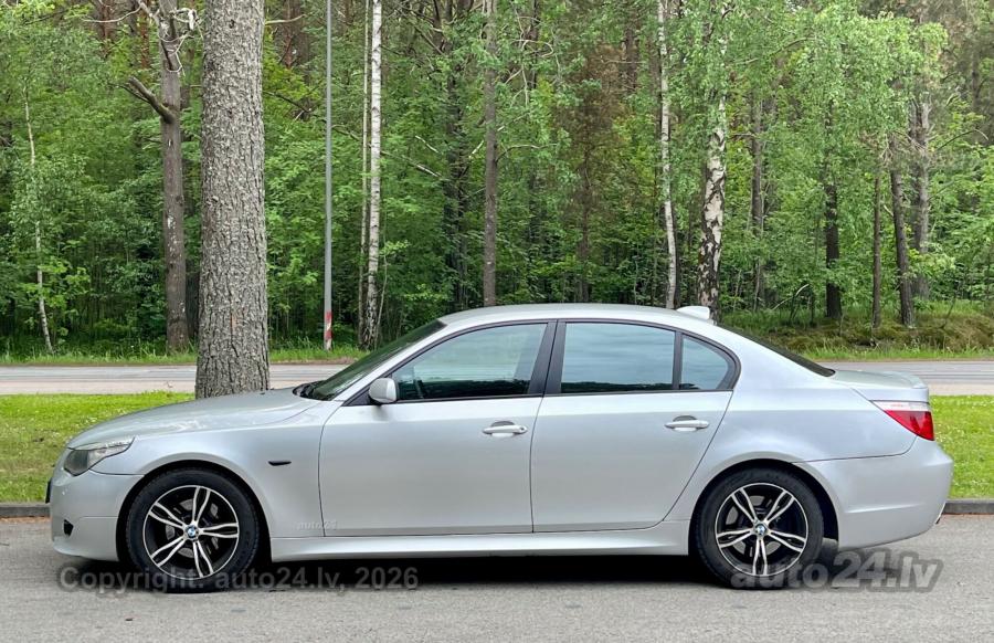 Pelēks BMW 5 Series 2005 Tallina, ar dzinēja tilpumu 2.50 L un nobraukumu 0 tūkst. km par 3790 €, foto 6 vietnē AUTOMOTO.COM.LV