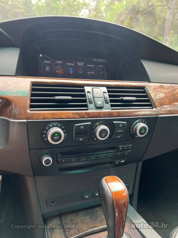 Grey BMW 5 Series 2005 in Tallinn, with an engine capacity of 2.50 L and mileage of 0 thousand km for 3790 €, photo 10 on AUTOMOTO.COM.LV