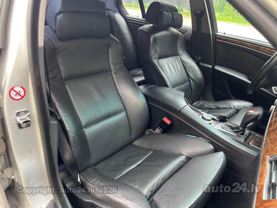 Pelēks BMW 5 Series 2005 Tallina, ar dzinēja tilpumu 2.50 L un nobraukumu 0 tūkst. km par 3790 €, foto 12 vietnē AUTOMOTO.COM.LV