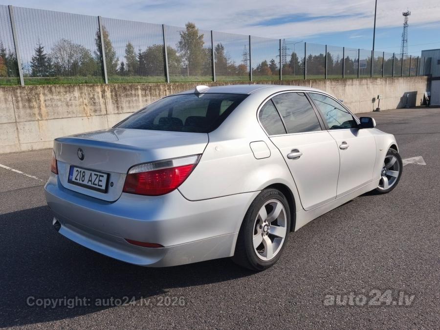Pelēks BMW 5 Series 2005 Tallina, ar dzinēja tilpumu 2.50 L un nobraukumu 0 tūkst. km par 3499 €, foto 6 vietnē AUTOMOTO.COM.LV