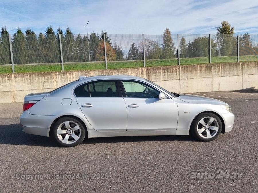 Pelēks BMW 5 Series 2005 Tallina, ar dzinēja tilpumu 2.50 L un nobraukumu 0 tūkst. km par 3499 €, foto 8 vietnē AUTOMOTO.COM.LV