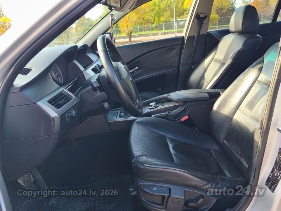 Pelēks BMW 5 Series 2005 Tallina, ar dzinēja tilpumu 2.50 L un nobraukumu 0 tūkst. km par 3499 €, foto 9 vietnē AUTOMOTO.COM.LV