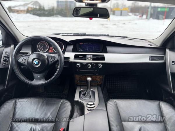 Grey BMW 5 Series 2006 in Tallinn, with an engine capacity of 3.00 L and mileage of 450 thousand km for 3499 €, photo 8 on AUTOMOTO.COM.LV