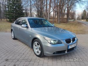 Pelēks BMW 5 Series 2006 Tartu, ar dzinēja tilpumu 3.00 L un nobraukumu 297 tūkst. km par 5700 €, foto  vietnē AUTOMOTO.COM.LV