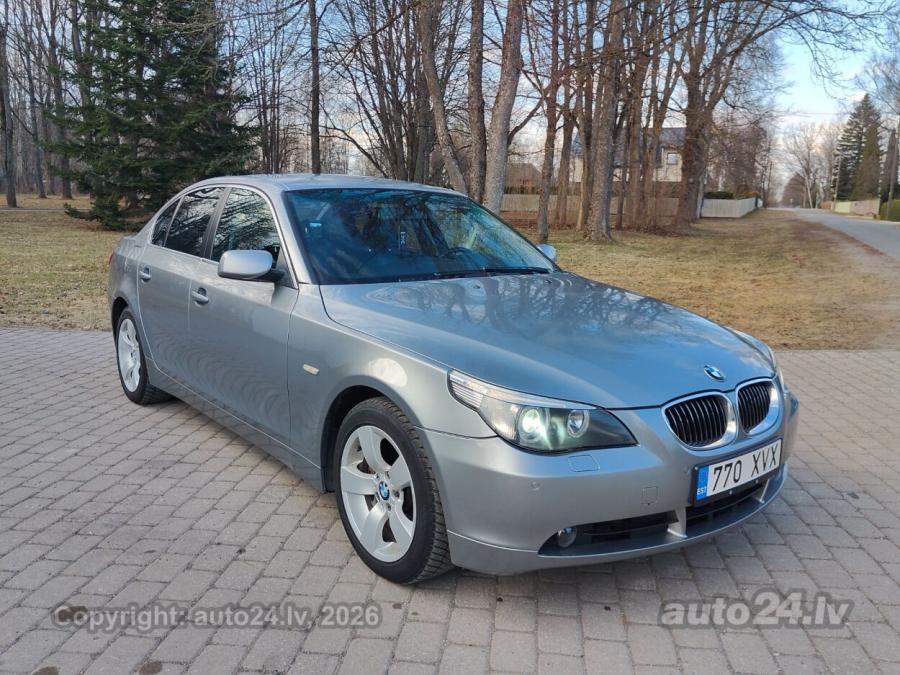 Grey BMW 5 Series 2006 in Tartu, with an engine capacity of 3.00 L and mileage of 297 thousand km for 5700 €, photo 1 on AUTOMOTO.COM.LV