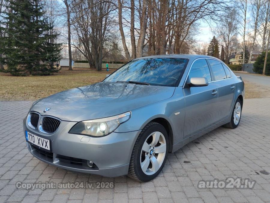 Grey BMW 5 Series 2006 in Tartu, with an engine capacity of 3.00 L and mileage of 297 thousand km for 5700 €, photo 3 on AUTOMOTO.COM.LV