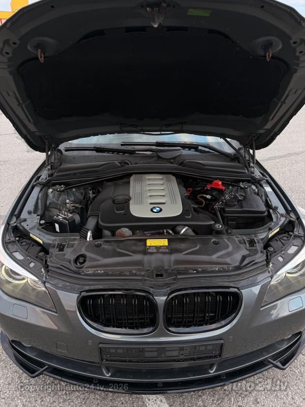 Grey BMW 5 Series 2006 in Tartu, with an engine capacity of 3.00 L and mileage of 333 thousand km for 7990 €, photo 8 on AUTOMOTO.COM.LV