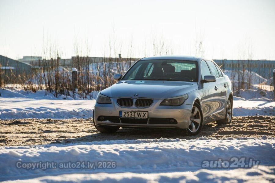 Pelēks BMW 5 Series 2007 Tartu, ar dzinēja tilpumu 2.50 L un nobraukumu 282 tūkst. km par 4000 €, foto 1 vietnē AUTOMOTO.COM.LV