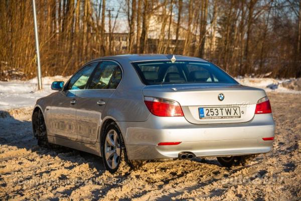 Grey BMW 5 Series 2007 in Tartu, with an engine capacity of 2.50 L and mileage of 282 thousand km for 4000 €, photo 4 on AUTOMOTO.COM.LV