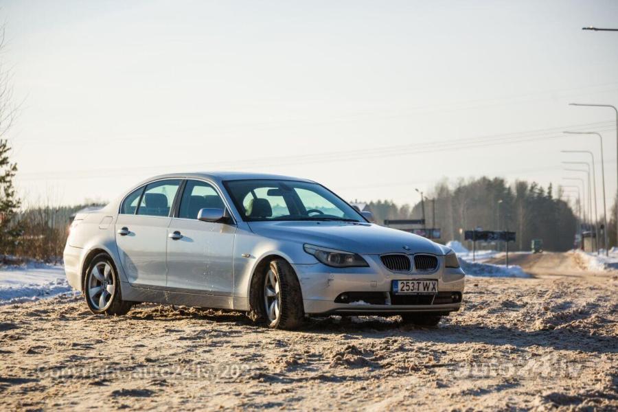 Pelēks BMW 5 Series 2007 Tartu, ar dzinēja tilpumu 2.50 L un nobraukumu 282 tūkst. km par 4000 €, foto 5 vietnē AUTOMOTO.COM.LV