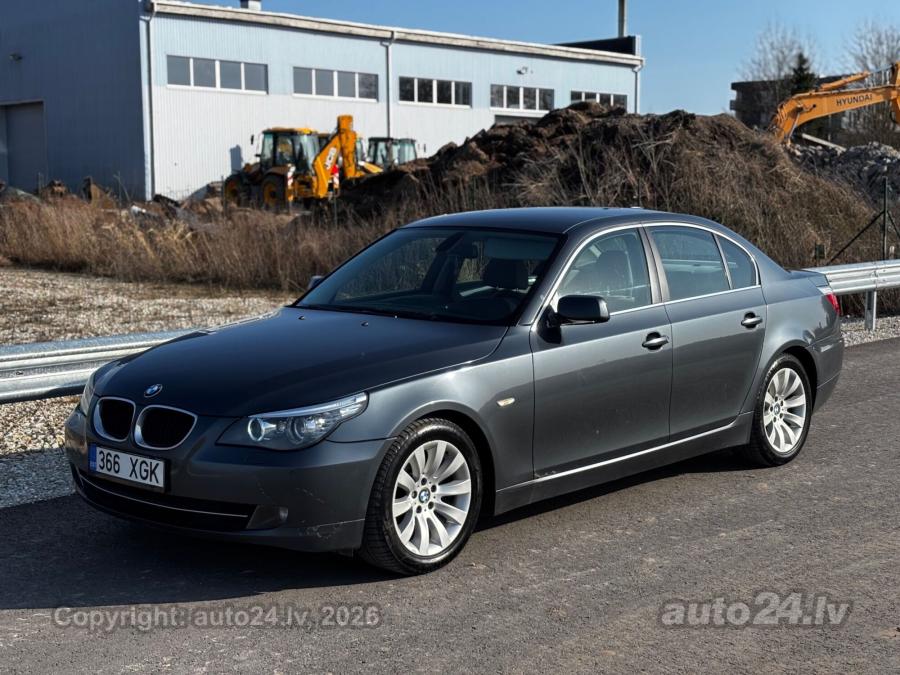 Pelēks BMW 5 Series 2007 Tartu, ar dzinēja tilpumu 2.00 L un nobraukumu 453 tūkst. km par 3999 €, foto 1 vietnē AUTOMOTO.COM.LV