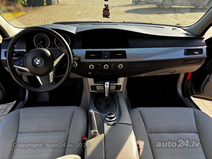 Pelēks BMW 5 Series 2007 Tartu, ar dzinēja tilpumu 2.00 L un nobraukumu 453 tūkst. km par 3999 €, foto 10 vietnē AUTOMOTO.COM.LV