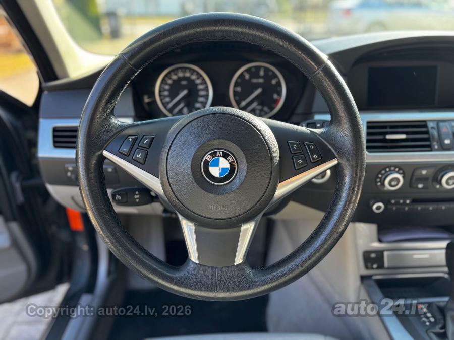 Pelēks BMW 5 Series 2007 Tartu, ar dzinēja tilpumu 2.00 L un nobraukumu 453 tūkst. km par 3999 €, foto 11 vietnē AUTOMOTO.COM.LV