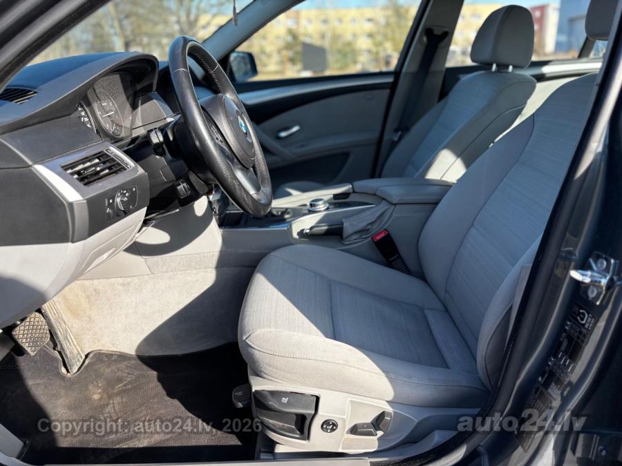 Pelēks BMW 5 Series 2007 Tartu, ar dzinēja tilpumu 2.00 L un nobraukumu 453 tūkst. km par 3999 €, foto 13 vietnē AUTOMOTO.COM.LV