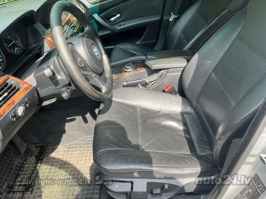 Pelēks BMW 5 Series 2007 Tallina, ar dzinēja tilpumu 2.00 L un nobraukumu 405 tūkst. km par 3690 €, foto 10 vietnē AUTOMOTO.COM.LV