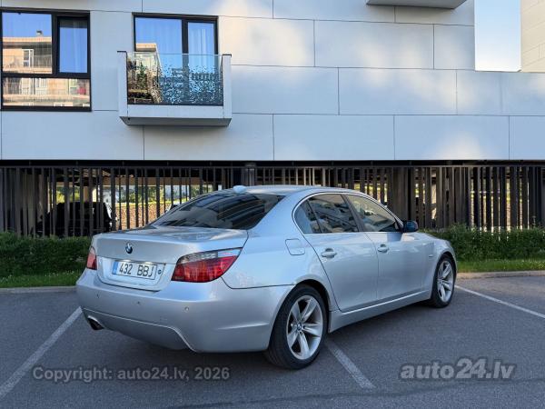 Grey BMW 5 Series 2007 in Tartu, with an engine capacity of 2.00 L and mileage of 0 thousand km for 4700 €, photo 4 on AUTOMOTO.COM.LV
